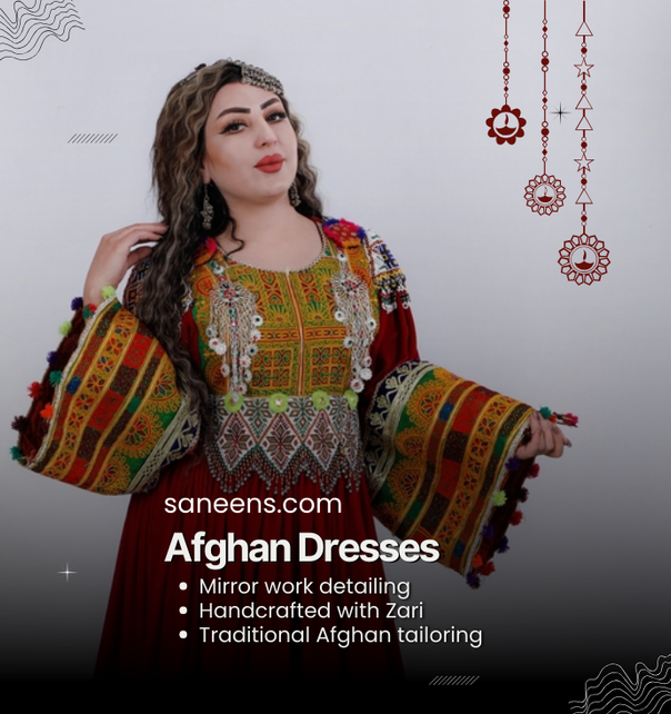Afghan Dresses – saneens.com