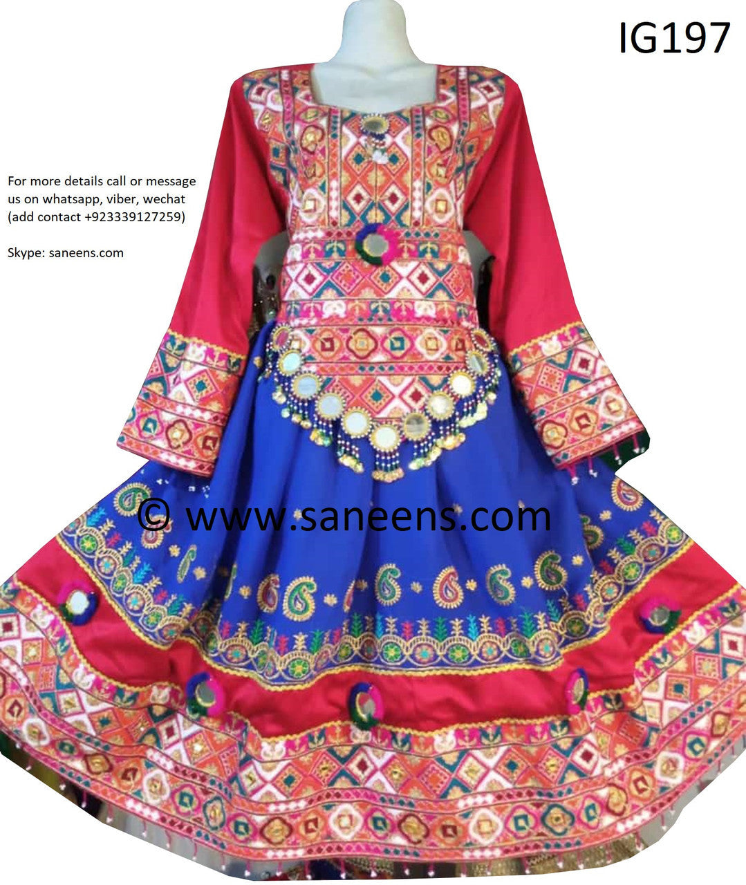 New Afghan Traditional Blue Afghan Frock - Latest Style and Elegance ...